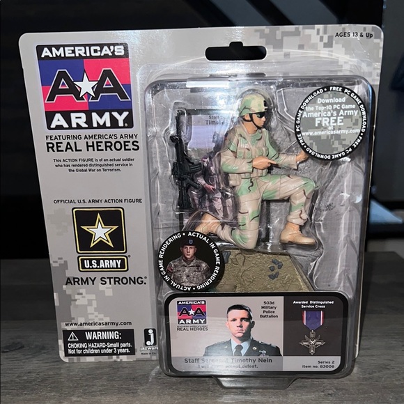 Toys | Aa Americas Army Real Heroes Action Figure Staff Sergeant ...